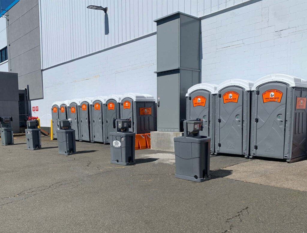 Throne Depot | Premium Portable Toilet & Restroom Trailer Rentals